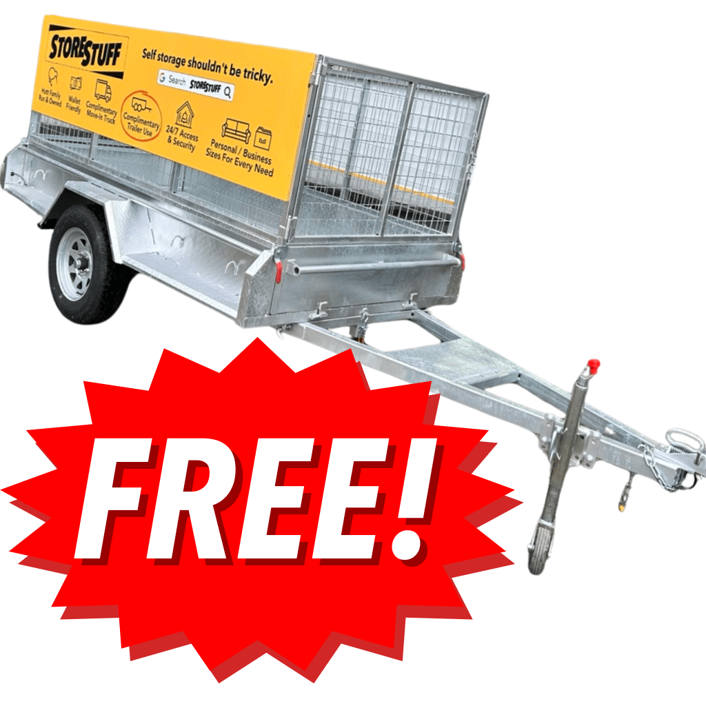 Caged Trailer Hire in Lower Hutt, Wellington | StoreStuff